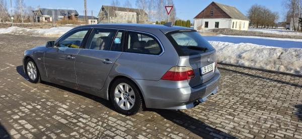 Серый БМВ 525 2006 в Айзкраукле, объемом двигателя 2.50 л и пробегом 472 тыс. км за 2500 €, фото 2 на AUTOMOTO.COM.LV