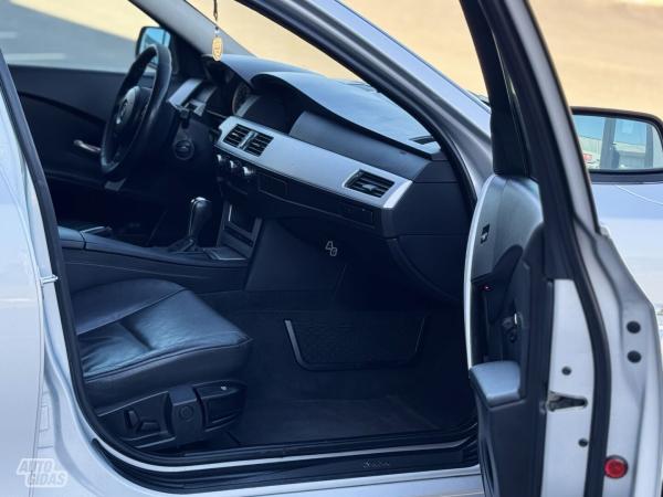 Pelēks BMW 525 2006 Kauņa, ar dzinēja tilpumu 2.50 L un nobraukumu 222 tūkst. km par 2300 €, foto 10 vietnē AUTOMOTO.COM.LV