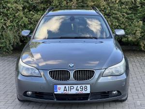 Pelēks BMW 525 2006 Viļņa, ar dzinēja tilpumu 2.50 L un nobraukumu 450 tūkst. km par 1750 €, foto 3 vietnē AUTOMOTO.COM.LV