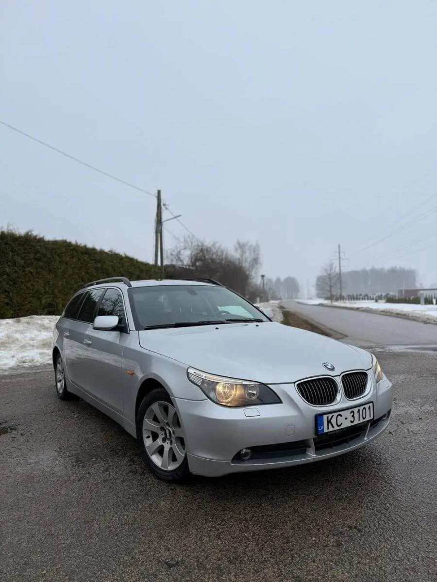 Pelēks BMW 525 2006 Rīga, ar dzinēja tilpumu 2.50 L un nobraukumu 324 tūkst. km par 3100 €, foto 3 vietnē AUTOMOTO.COM.LV