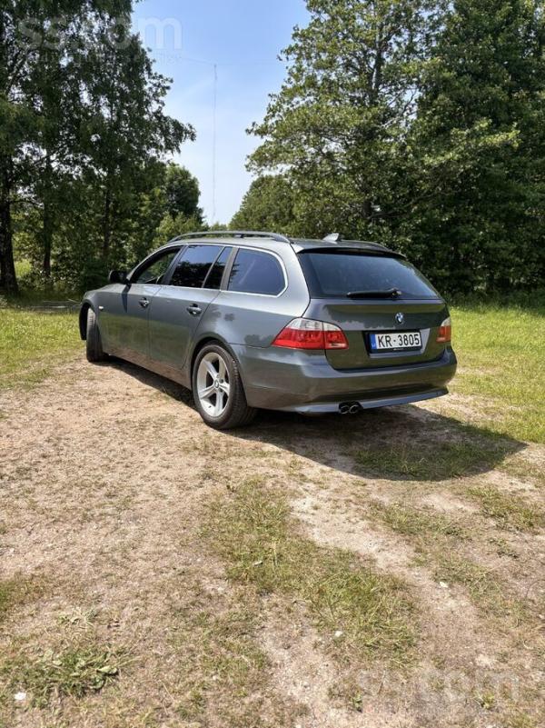 Grey BMW 525 2006 in Riga, with an engine capacity of 2.50 L and mileage of 320 thousand km for 3600 €, photo 3 on AUTOMOTO.COM.LV