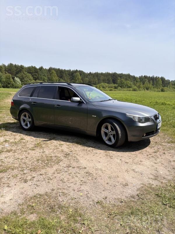 Grey BMW 525 2006 in Riga, with an engine capacity of 2.50 L and mileage of 320 thousand km for 3600 €, photo 6 on AUTOMOTO.COM.LV