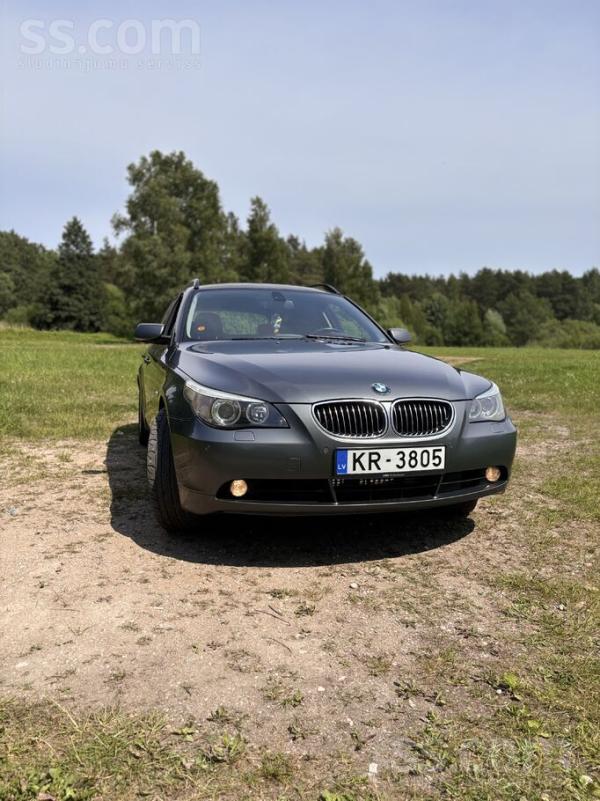 Grey BMW 525 2006 in Riga, with an engine capacity of 2.50 L and mileage of 320 thousand km for 3600 €, photo 7 on AUTOMOTO.COM.LV
