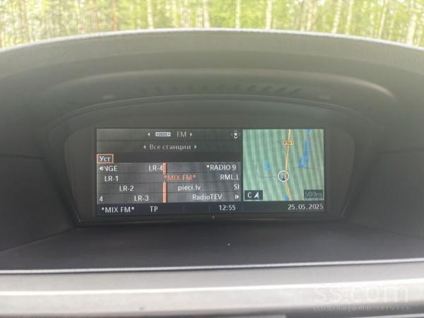 Grey BMW 525 2006 in Riga, with an engine capacity of 2.50 L and mileage of 320 thousand km for 3600 €, photo 9 on AUTOMOTO.COM.LV