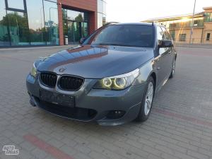 Grey BMW 525 2006 in Utena, with an engine capacity of 2.50 L and mileage of 333 thousand km for 3500 €, photo  on AUTOMOTO.COM.LV
