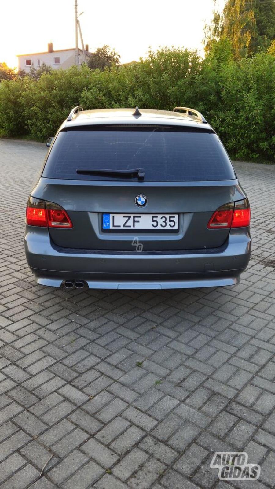 Grey BMW 525 2006 in Marijampole, with an engine capacity of 2.50 L and mileage of 304 thousand km for 2750 €, photo 6 on AUTOMOTO.COM.LV