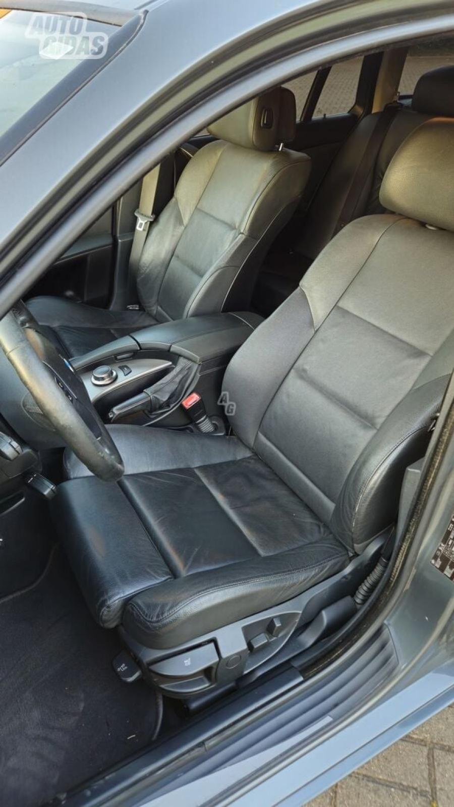 Grey BMW 525 2006 in Marijampole, with an engine capacity of 2.50 L and mileage of 304 thousand km for 2750 €, photo 11 on AUTOMOTO.COM.LV