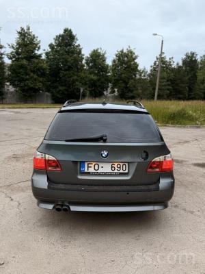 Pelēks BMW 525 2006 Rīga, ar dzinēja tilpumu 2.50 L un nobraukumu 425 tūkst. km par 3300 €, foto 8 vietnē AUTOMOTO.COM.LV