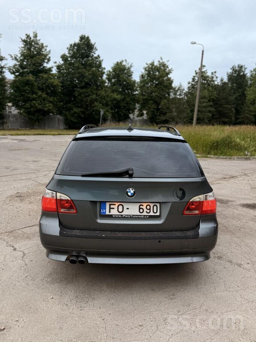 Pelēks BMW 525 2006 Rīga, ar dzinēja tilpumu 2.50 L un nobraukumu 425 tūkst. km par 3300 €, foto 8 vietnē AUTOMOTO.COM.LV