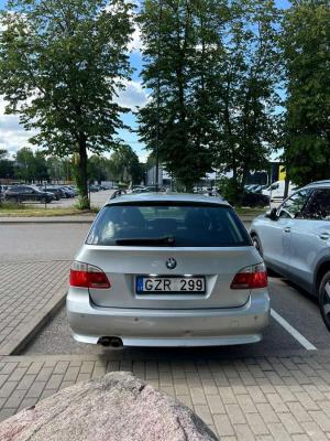 Grey BMW 525 2006 in Kaunas, with an engine capacity of 2.50 L and mileage of 330 thousand km for 1700 €, photo 6 on AUTOMOTO.COM.LV