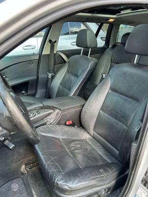 Grey BMW 525 2006 in Kaunas, with an engine capacity of 2.50 L and mileage of 330 thousand km for 1700 €, photo 8 on AUTOMOTO.COM.LV