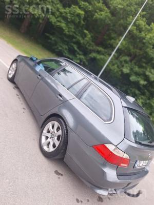 Pelēks BMW 525 2006 Alūksne, ar dzinēja tilpumu 2.50 L un nobraukumu 468 tūkst. km par 2500 €, foto 5 vietnē AUTOMOTO.COM.LV