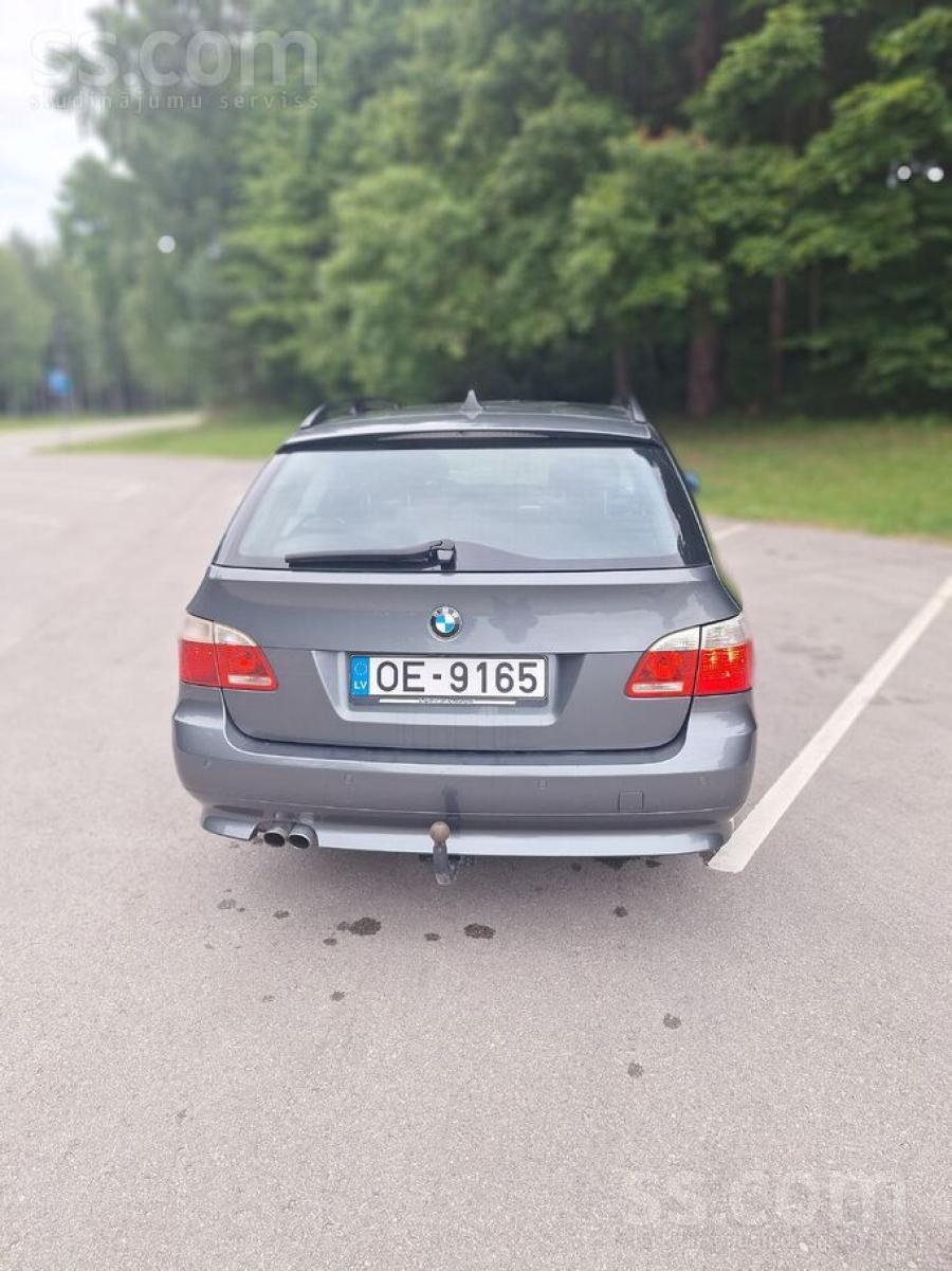 Pelēks BMW 525 2006 Alūksne, ar dzinēja tilpumu 2.50 L un nobraukumu 468 tūkst. km par 2500 €, foto 6 vietnē AUTOMOTO.COM.LV