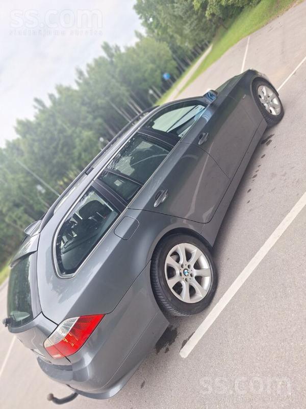 Pelēks BMW 525 2006 Alūksne, ar dzinēja tilpumu 2.50 L un nobraukumu 468 tūkst. km par 2500 €, foto 6 vietnē AUTOMOTO.COM.LV