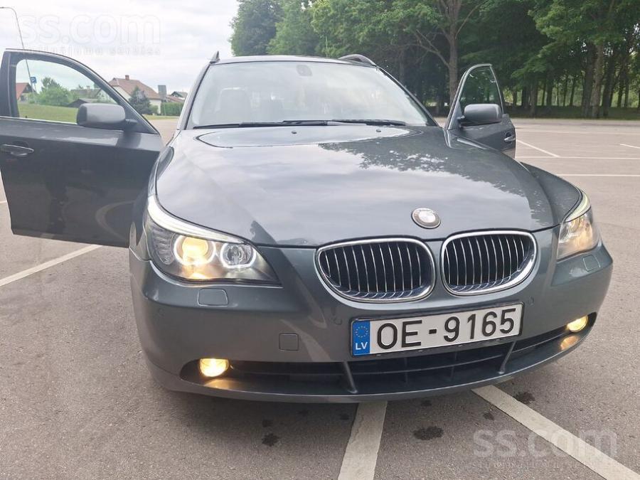 Pelēks BMW 525 2006 Alūksne, ar dzinēja tilpumu 2.50 L un nobraukumu 468 tūkst. km par 2500 €, foto 11 vietnē AUTOMOTO.COM.LV