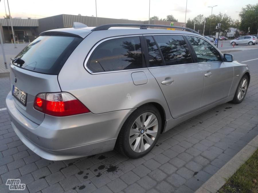 Pelēks BMW 525 2006 Kretinga, ar dzinēja tilpumu 2.50 L un nobraukumu 339 tūkst. km par 2450 €, foto 5 vietnē AUTOMOTO.COM.LV
