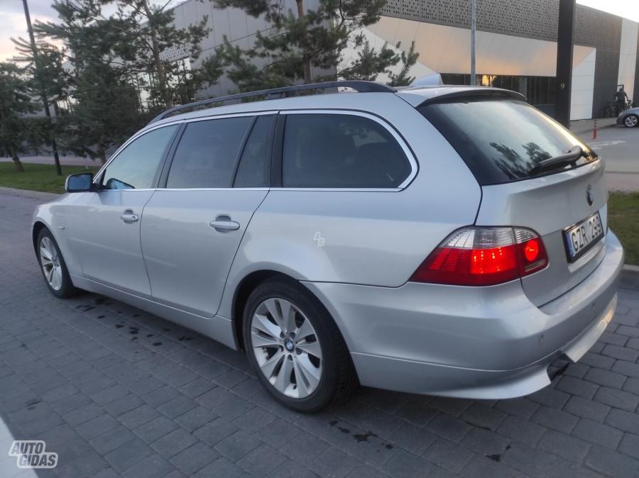 Pelēks BMW 525 2006 Kretinga, ar dzinēja tilpumu 2.50 L un nobraukumu 339 tūkst. km par 2450 €, foto 7 vietnē AUTOMOTO.COM.LV