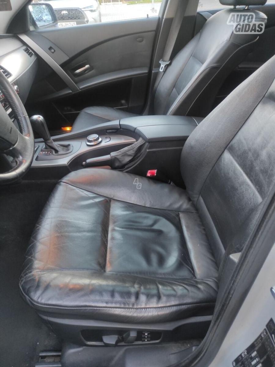 Pelēks BMW 525 2006 Kretinga, ar dzinēja tilpumu 2.50 L un nobraukumu 339 tūkst. km par 2450 €, foto 9 vietnē AUTOMOTO.COM.LV