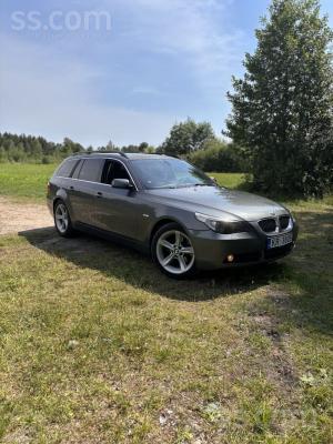 Pelēks BMW 525 2006 Jelgava, ar dzinēja tilpumu 2.50 L un nobraukumu 319 tūkst. km par 3300 €, foto  vietnē AUTOMOTO.COM.LV