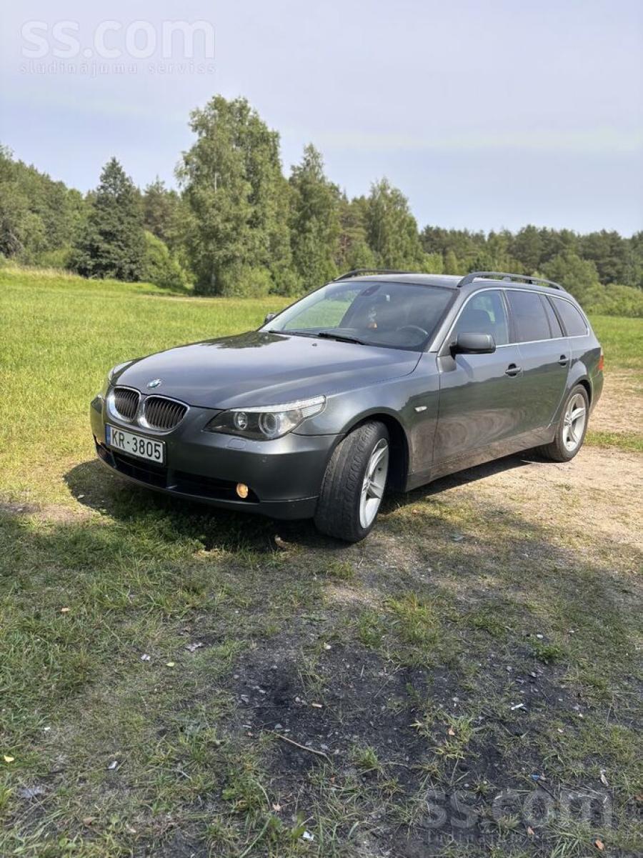 Pelēks BMW 525 2006 Jelgava, ar dzinēja tilpumu 2.50 L un nobraukumu 319 tūkst. km par 3300 €, foto 4 vietnē AUTOMOTO.COM.LV