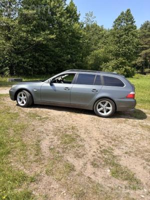 Pelēks BMW 525 2006 Jelgava, ar dzinēja tilpumu 2.50 L un nobraukumu 319 tūkst. km par 3300 €, foto 6 vietnē AUTOMOTO.COM.LV