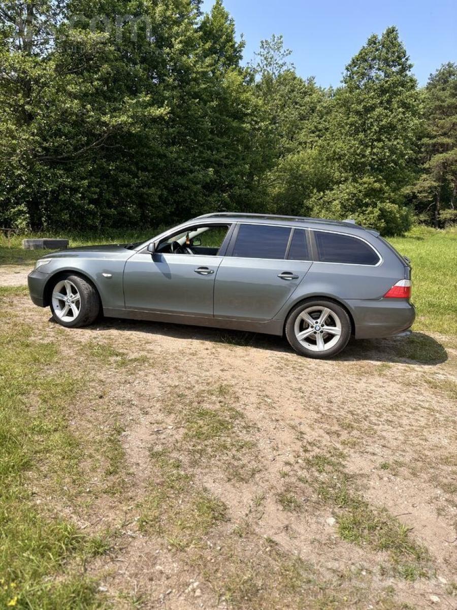 Pelēks BMW 525 2006 Jelgava, ar dzinēja tilpumu 2.50 L un nobraukumu 319 tūkst. km par 3300 €, foto 6 vietnē AUTOMOTO.COM.LV
