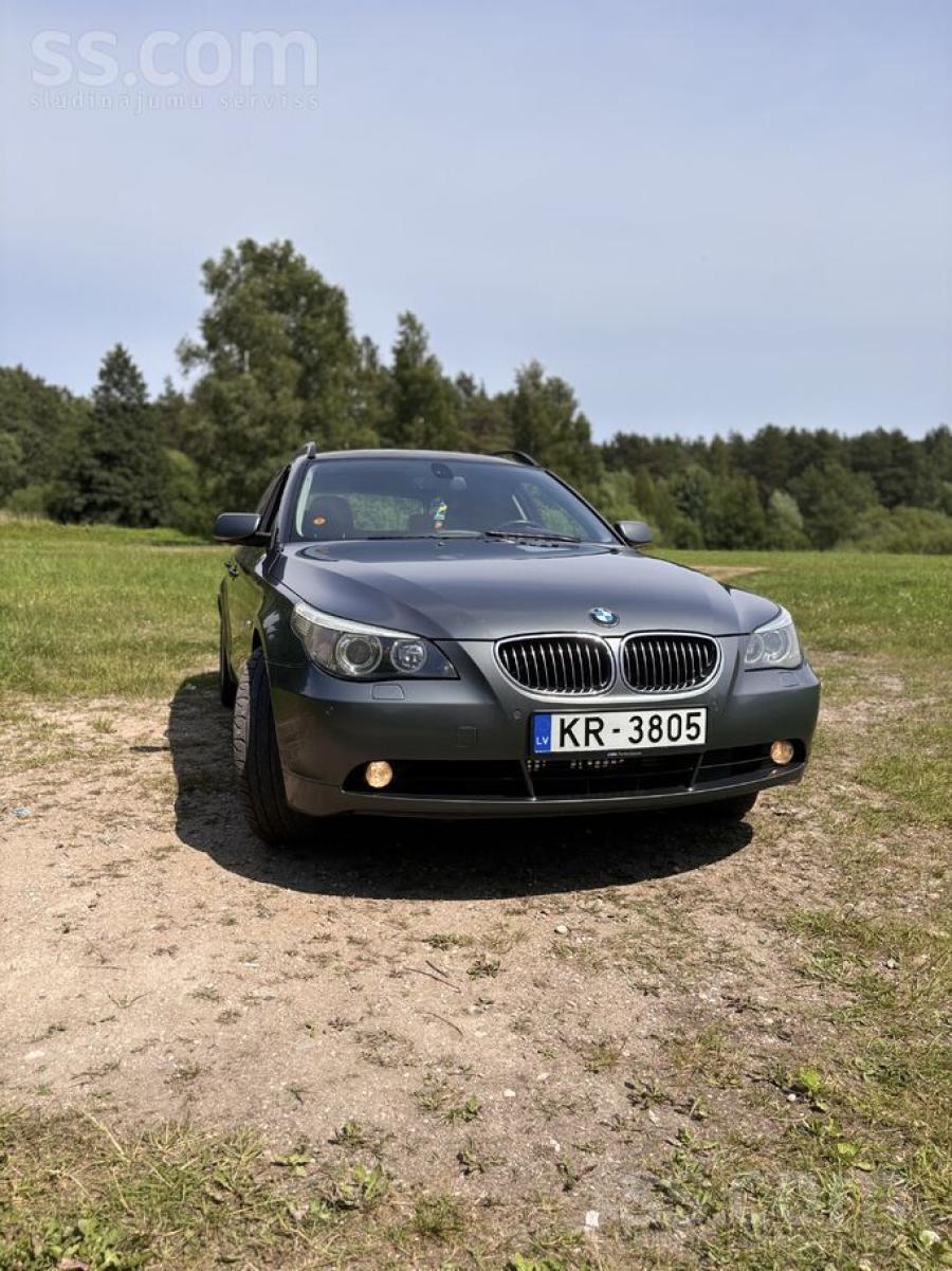 Pelēks BMW 525 2006 Jelgava, ar dzinēja tilpumu 2.50 L un nobraukumu 319 tūkst. km par 3300 €, foto 8 vietnē AUTOMOTO.COM.LV