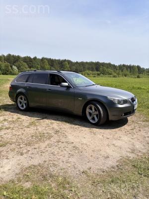 Pelēks BMW 525 2006 Jelgava, ar dzinēja tilpumu 2.50 L un nobraukumu 319 tūkst. km par 3300 €, foto 9 vietnē AUTOMOTO.COM.LV