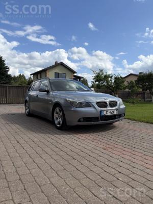 Pelēks BMW 525 2006 Rīga, ar dzinēja tilpumu 2.50 L un nobraukumu 408 tūkst. km par 3000 €, foto  vietnē AUTOMOTO.COM.LV