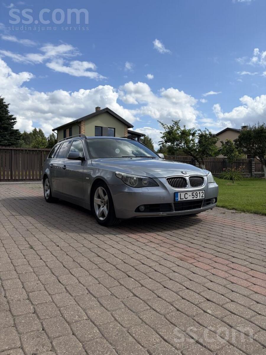 Pelēks BMW 525 2006 Rīga, ar dzinēja tilpumu 2.50 L un nobraukumu 408 tūkst. km par 3000 €, foto 1 vietnē AUTOMOTO.COM.LV