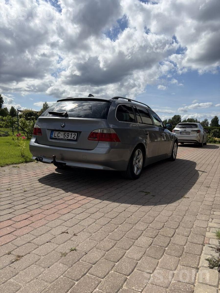 Pelēks BMW 525 2006 Rīga, ar dzinēja tilpumu 2.50 L un nobraukumu 408 tūkst. km par 3000 €, foto 11 vietnē AUTOMOTO.COM.LV