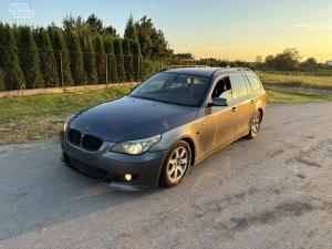 Grey BMW 525 2006 in Kaunas, with an engine capacity of 2.50 L and mileage of 355 thousand km for 1750 €, photo  on AUTOMOTO.COM.LV