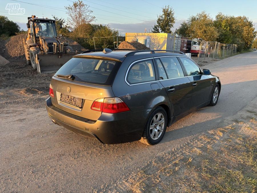 Grey BMW 525 2006 in Kaunas, with an engine capacity of 2.50 L and mileage of 355 thousand km for 1750 €, photo 5 on AUTOMOTO.COM.LV