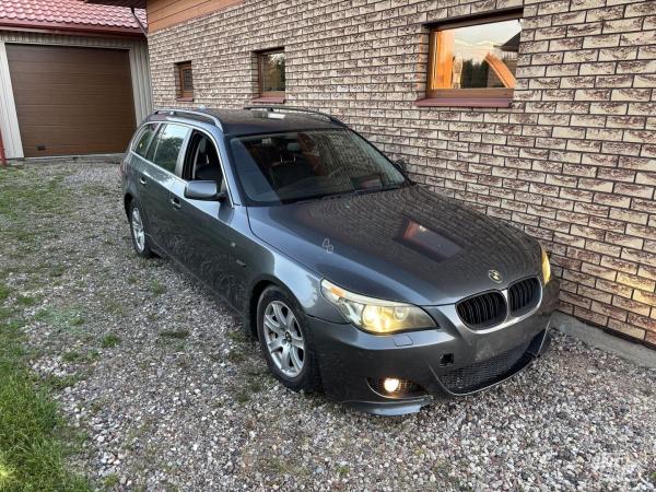 Grey BMW 525 2006 in Kaunas, with an engine capacity of 2.50 L and mileage of 355 thousand km for 1750 €, photo 10 on AUTOMOTO.COM.LV