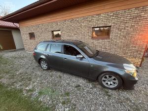 Grey BMW 525 2006 in Kaunas, with an engine capacity of 2.50 L and mileage of 355 thousand km for 1750 €, photo 11 on AUTOMOTO.COM.LV