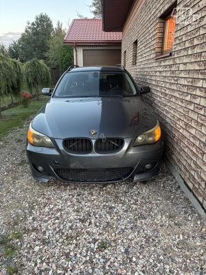 Grey BMW 525 2006 in Kaunas, with an engine capacity of 2.50 L and mileage of 355 thousand km for 1750 €, photo 14 on AUTOMOTO.COM.LV