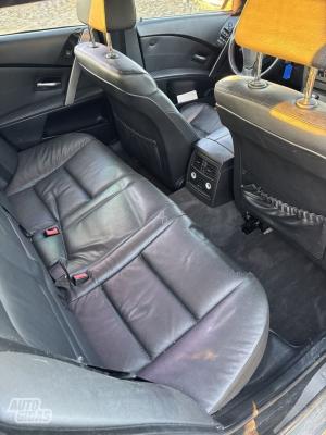 Grey BMW 525 2006 in Kaunas, with an engine capacity of 2.50 L and mileage of 355 thousand km for 1750 €, photo 16 on AUTOMOTO.COM.LV