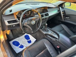 Grey BMW 525 2006 in Kaunas, with an engine capacity of 2.50 L and mileage of 355 thousand km for 1750 €, photo 18 on AUTOMOTO.COM.LV
