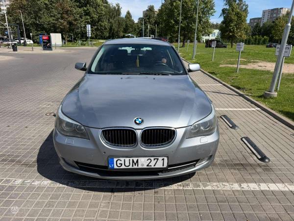 Pelēks BMW 525 2006 Viļņa, ar dzinēja tilpumu 2.50 L un nobraukumu 250 tūkst. km par 2700 €, foto 4 vietnē AUTOMOTO.COM.LV