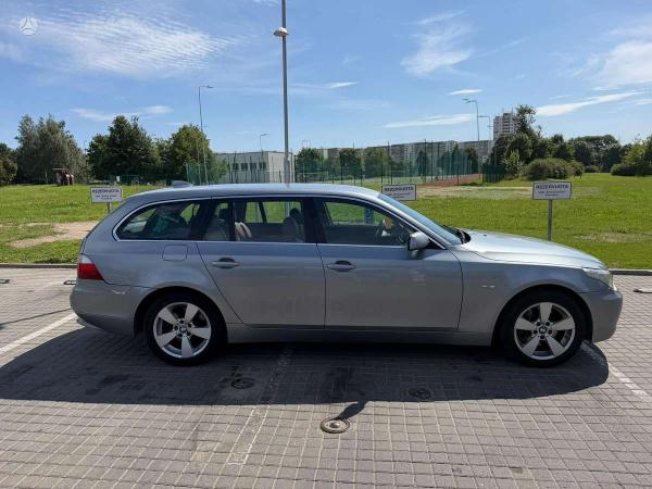 Pelēks BMW 525 2006 Viļņa, ar dzinēja tilpumu 2.50 L un nobraukumu 250 tūkst. km par 2700 €, foto 5 vietnē AUTOMOTO.COM.LV