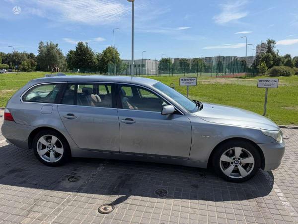 Pelēks BMW 525 2006 Viļņa, ar dzinēja tilpumu 2.50 L un nobraukumu 250 tūkst. km par 2700 €, foto 9 vietnē AUTOMOTO.COM.LV