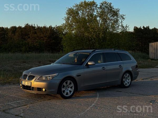 Pelēks BMW 525 2007 Liepāja, ar dzinēja tilpumu 2.50 L un nobraukumu 480 tūkst. km par 3700 €, foto 4 vietnē AUTOMOTO.COM.LV