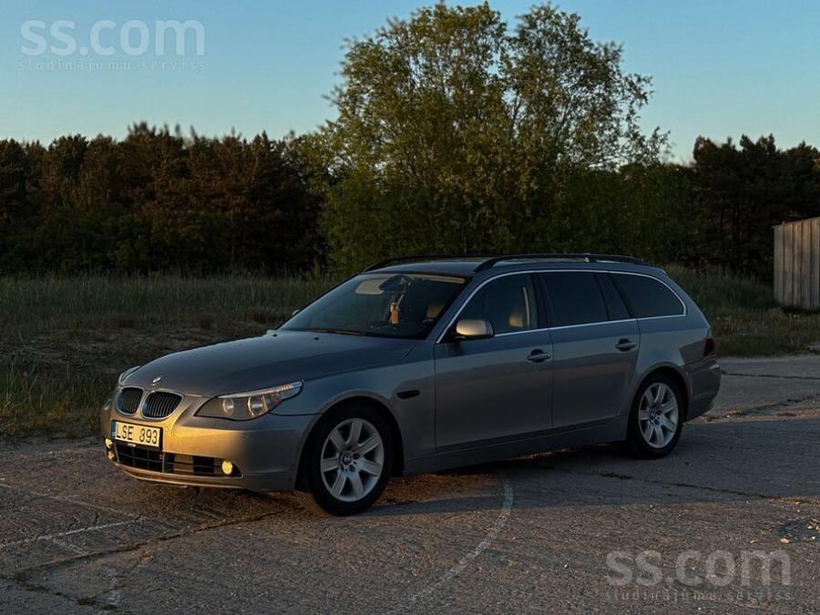 Grey BMW 525 2007 in Liepaja, with an engine capacity of 2.50 L and mileage of 480 thousand km for 3700 €, photo 4 on AUTOMOTO.COM.LV