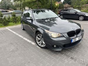 Pelēks BMW 525 2007 Jūrmala, ar dzinēja tilpumu 2.50 L un nobraukumu 207 tūkst. km par 13700 €, foto 1 vietnē AUTOMOTO.COM.LV