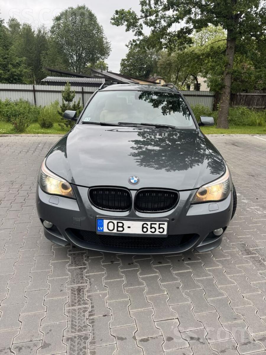 Pelēks BMW 525 2007 Jūrmala, ar dzinēja tilpumu 2.50 L un nobraukumu 207 tūkst. km par 13700 €, foto 2 vietnē AUTOMOTO.COM.LV