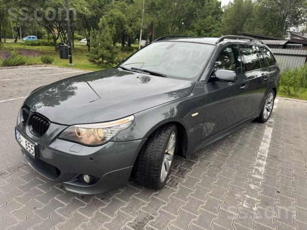 Grey BMW 525 2007 in Jurmala, with an engine capacity of 2.50 L and mileage of 207 thousand km for 4999 €, photo 5 on AUTOMOTO.COM.LV