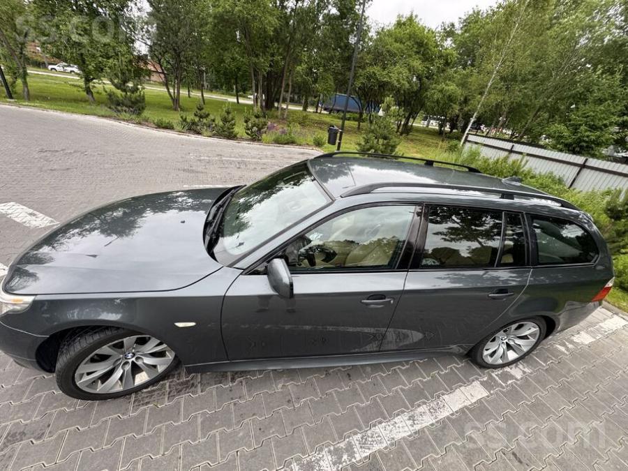 Pelēks BMW 525 2007 Jūrmala, ar dzinēja tilpumu 2.50 L un nobraukumu 207 tūkst. km par 13700 €, foto 10 vietnē AUTOMOTO.COM.LV