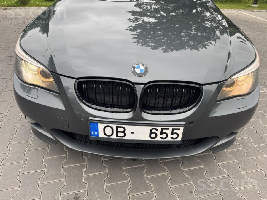 Pelēks BMW 525 2007 Jūrmala, ar dzinēja tilpumu 2.50 L un nobraukumu 207 tūkst. km par 13700 €, foto 13 vietnē AUTOMOTO.COM.LV