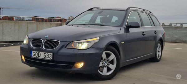 Pelēks BMW 525 2007 Viļņa, ar dzinēja tilpumu 2.99 L un nobraukumu 350 tūkst. km par 3900 €, foto 11 vietnē AUTOMOTO.COM.LV