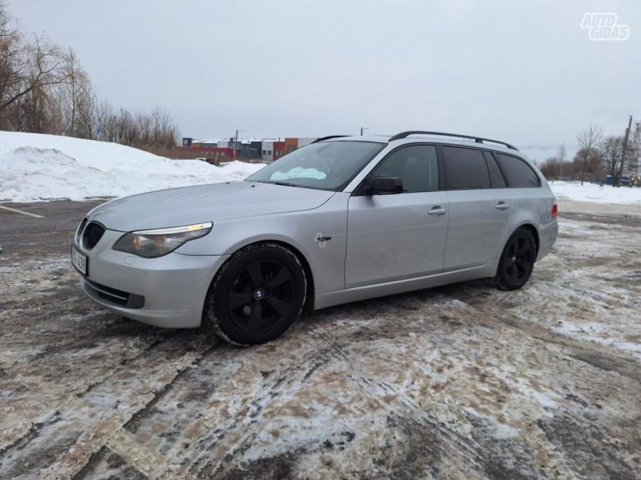Grey BMW 525 2007 in Kaunas, with an engine capacity of 2.50 L and mileage of 453 thousand km for 3450 €, photo 5 on AUTOMOTO.COM.LV